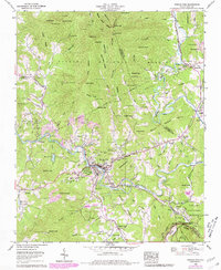 Hi-Res Interactive Map of Spruce Pine, NC in 1960 (1979 ed.) | Pastmaps
